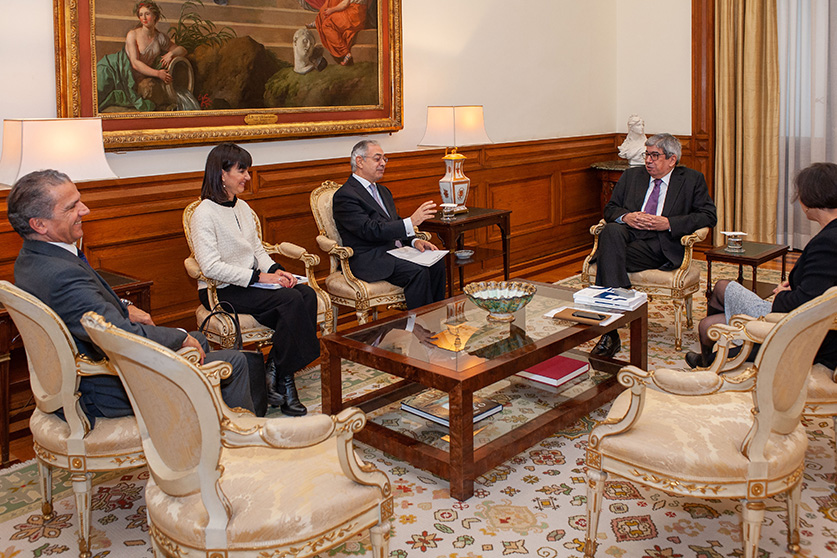Audiência ao Presidente do Tribunal de Contas, Juiz Conselheiro Vítor ...