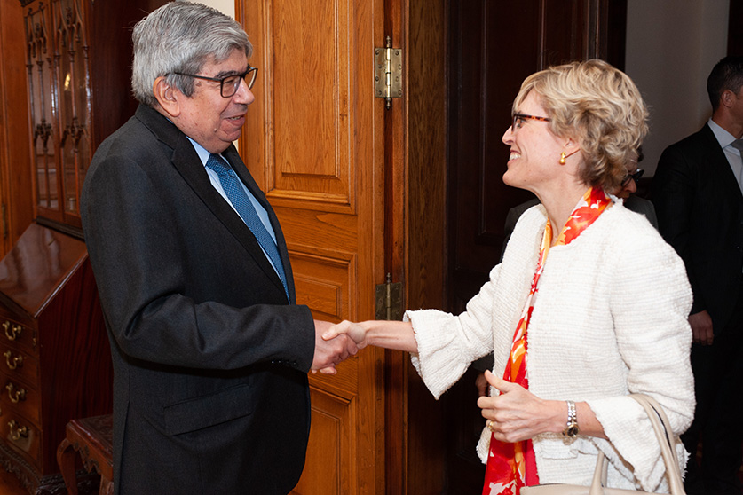 Audiência à Embaixadora do Canadá em Lisboa, Lisa Rice Madan